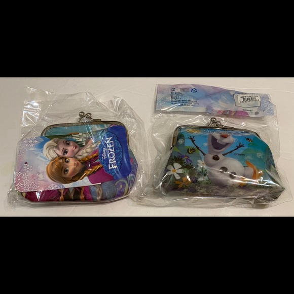 Disney | Accessories | Disney Frozen Coin Wallet 2 Pieces | Poshmark